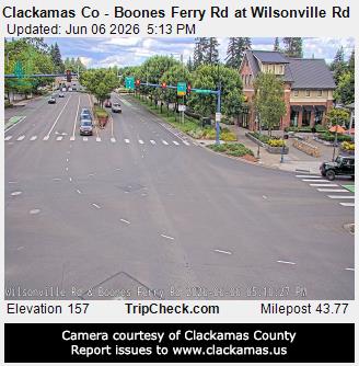 Wilsonville, Oregon Live Traffic Cameras — Current Road Conditions ...